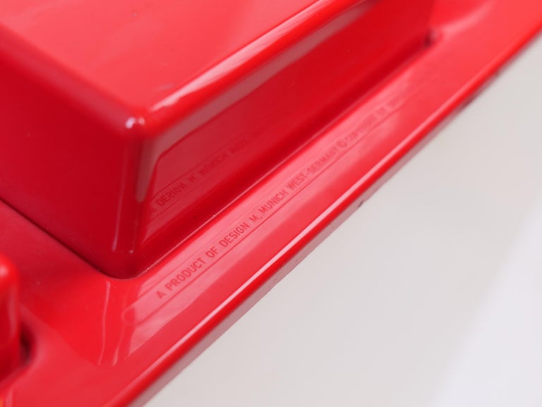 Vintage Red Pop Art Utensilio by Ingo and Dorothee Maurer for M Design ...