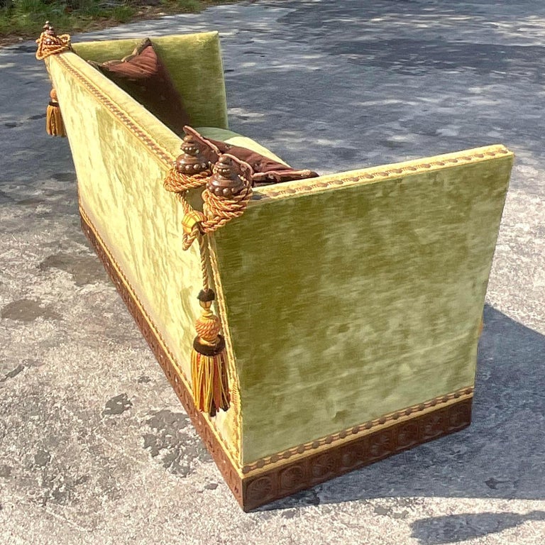 Vintage Regency Cache Knole Sofa For Sale at 1stDibs