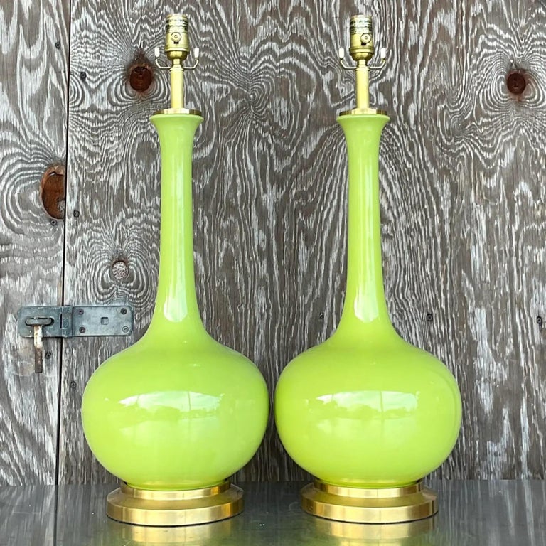 Vintage Regency Christopher Spitzmiller for Horchow Large Coy Table ...