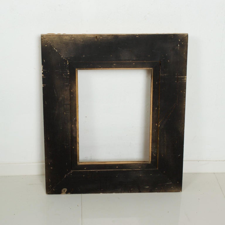 Vintage Elegance Gold Wood Frame with Ornate Gilt Trim 1980s Regency ...