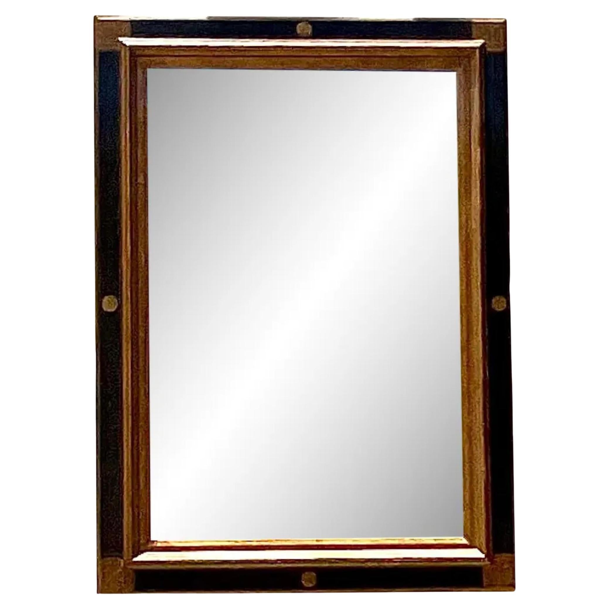 Vintage Regency Gilt Tipped Mirror For Sale at 1stDibs