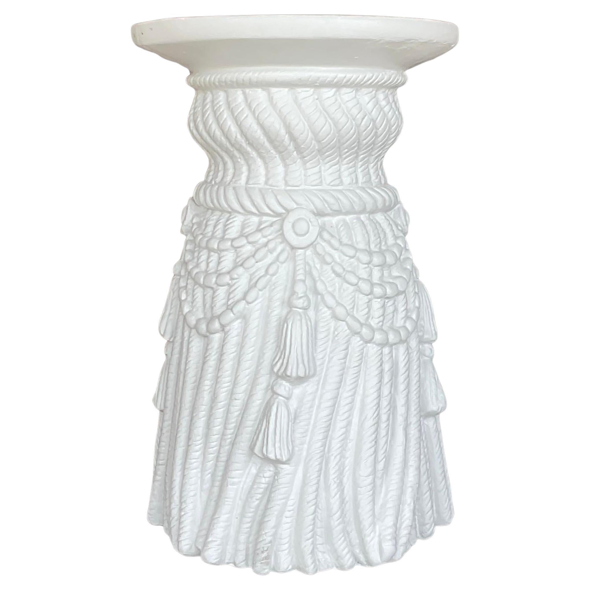 Sculpted Plaster Marasai Side Table at 1stDibs | plaster side table ...