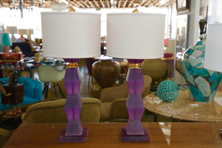 Vintage Resin Lamps at 1stDibs