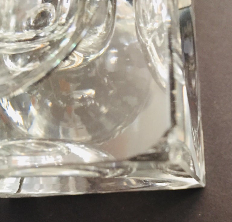 Vintage Retro Cut Glass Square Lighter, 1970, Japan at 1stDibs ...