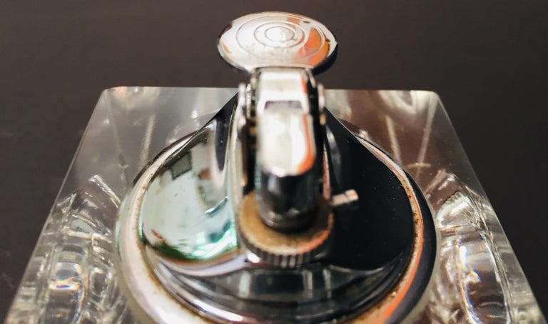 Vintage Retro Cut Glass Square Lighter, 1970, Japan at 1stDibs ...