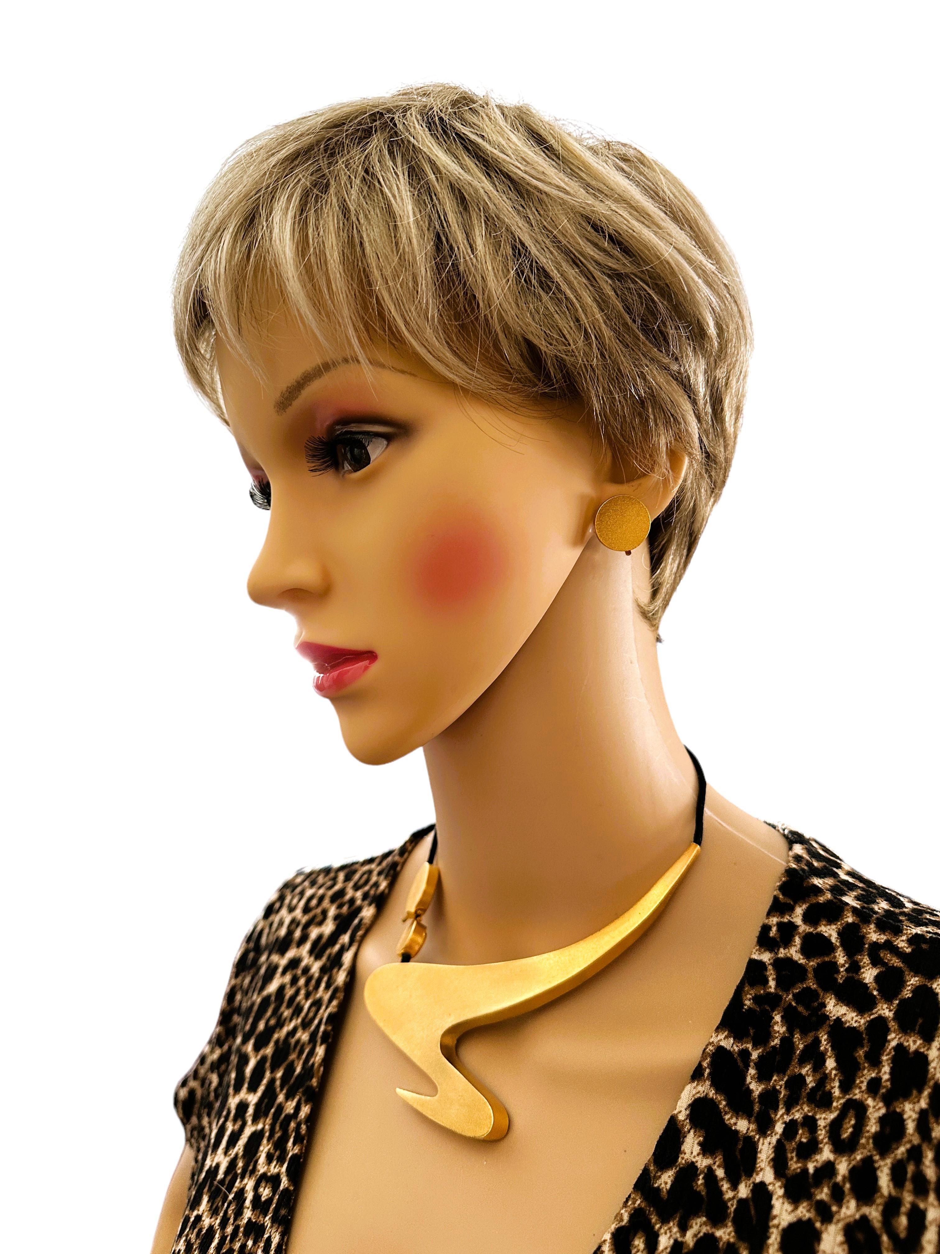 Vintage Retro Lee Wolfe Hand Sculpted, Hand Painted - Necklace and ...