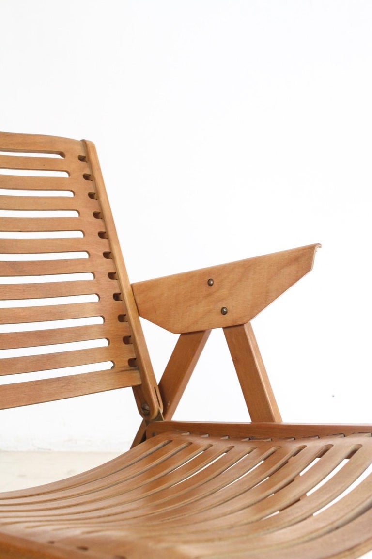 Vintage Rex Rocking Chair by Niko Kralj, 1950s at 1stDibs