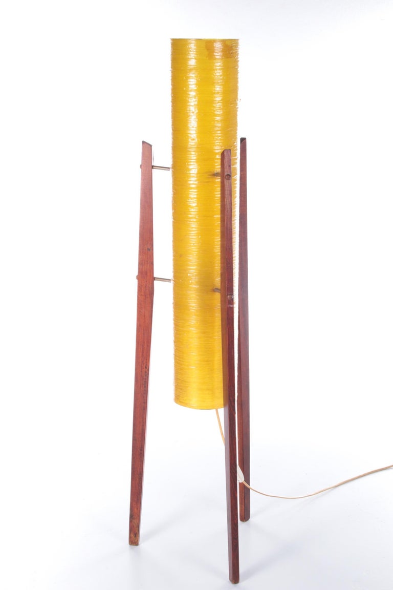 Vintage Rocket Lamp with a Tripod Made in the 1960s, at Novoplast at ...