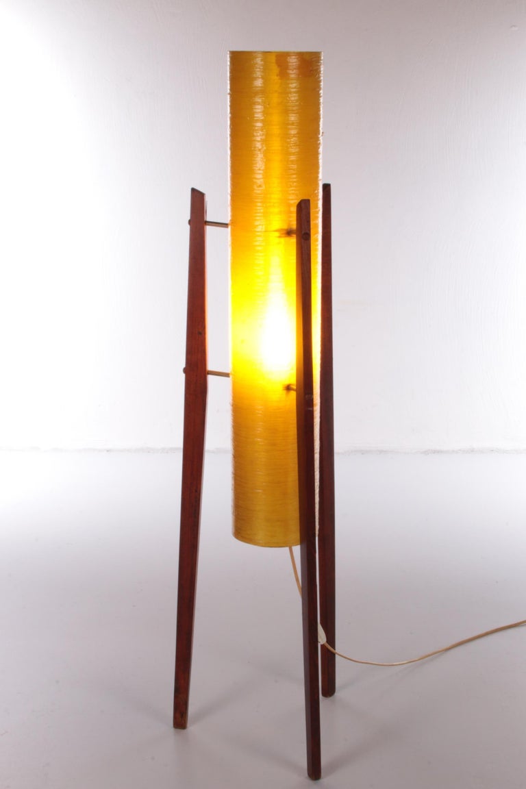 Vintage Rocket Lamp with a Tripod Made in the 1960s, at Novoplast at ...