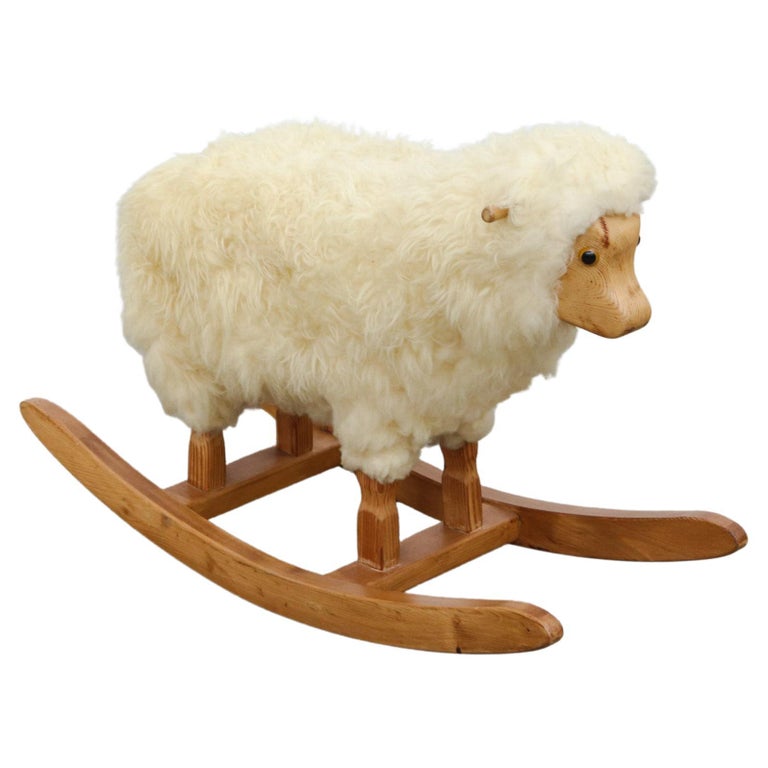 Vintage Rocking Sheep by Hans-Peter Krafft for Meier, Germany at 1stDibs