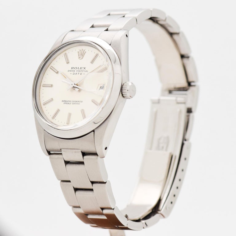 Vintage Rolex Date Automatic Reference 15000 in Stainless Steel, 1984 ...