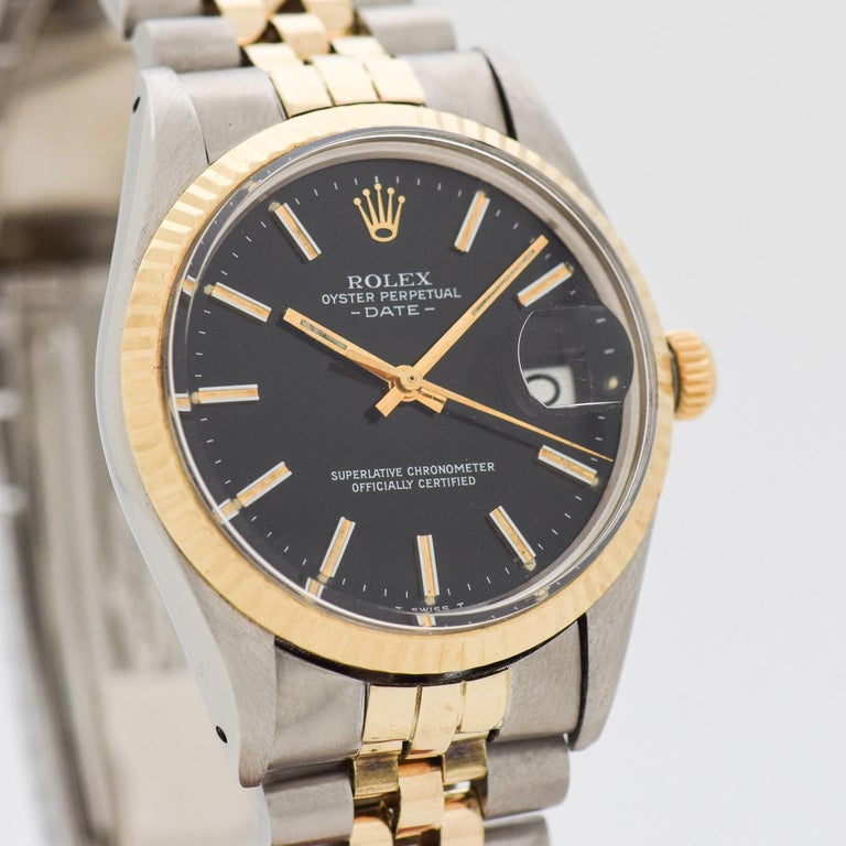 Vintage Rolex Date Automatic Reference 15000 Watch, 1981 at 1stDibs