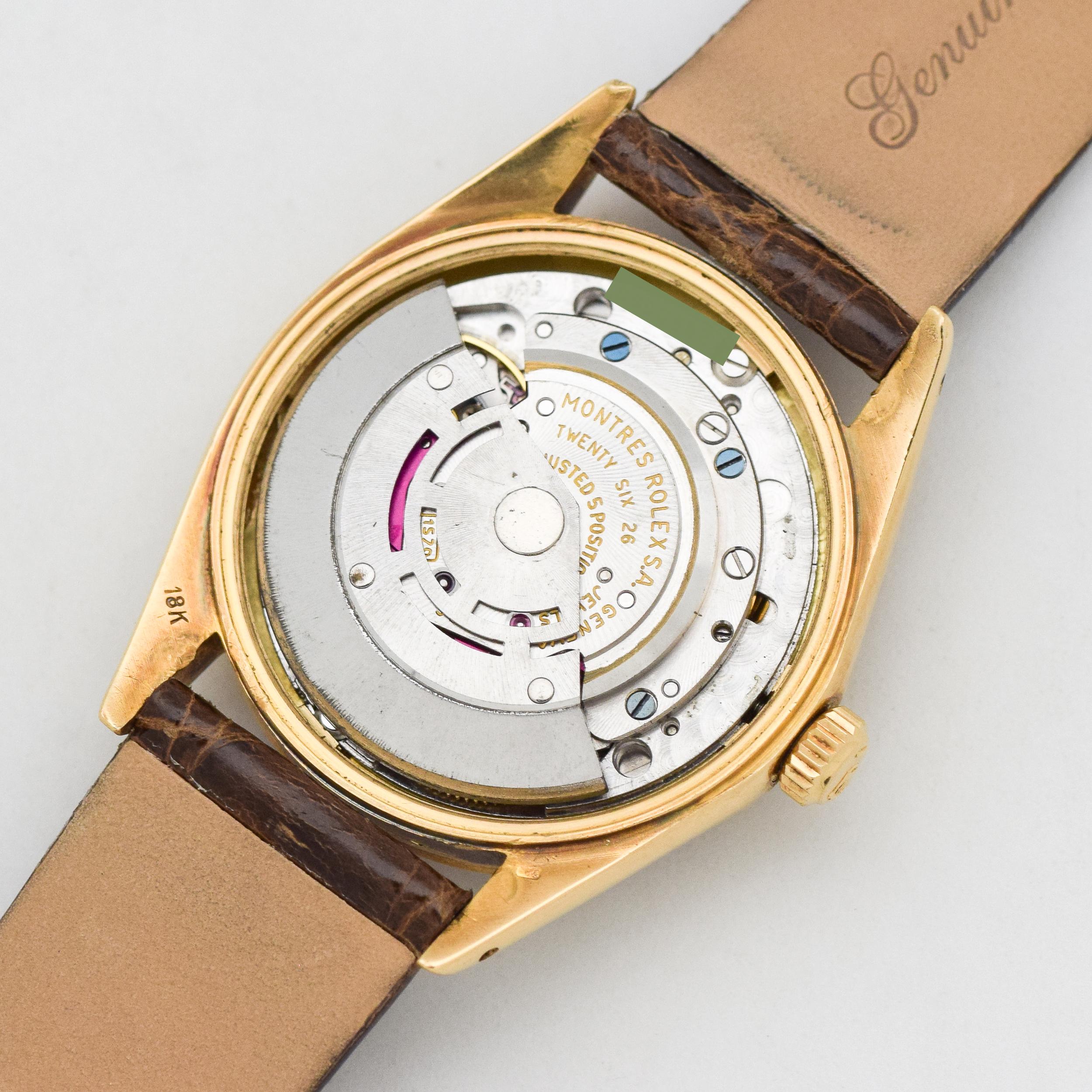 Vintage Rolex Date Automatic Reference 1504 18 Karat Yellow Gold Watch ...