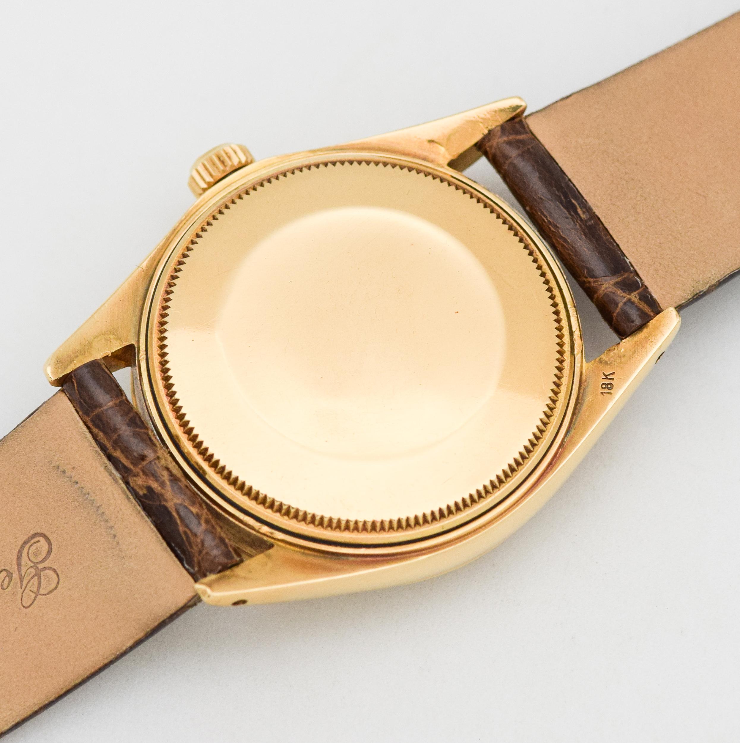 Vintage Rolex Date Automatic Reference 1504 18 Karat Yellow Gold Watch ...