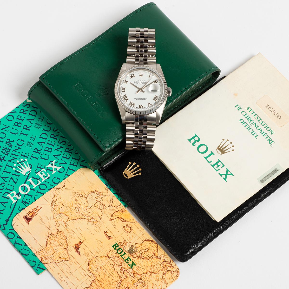 Vintage Rolex Datejust Ref 16220, Outstanding Condition, Unusual ...