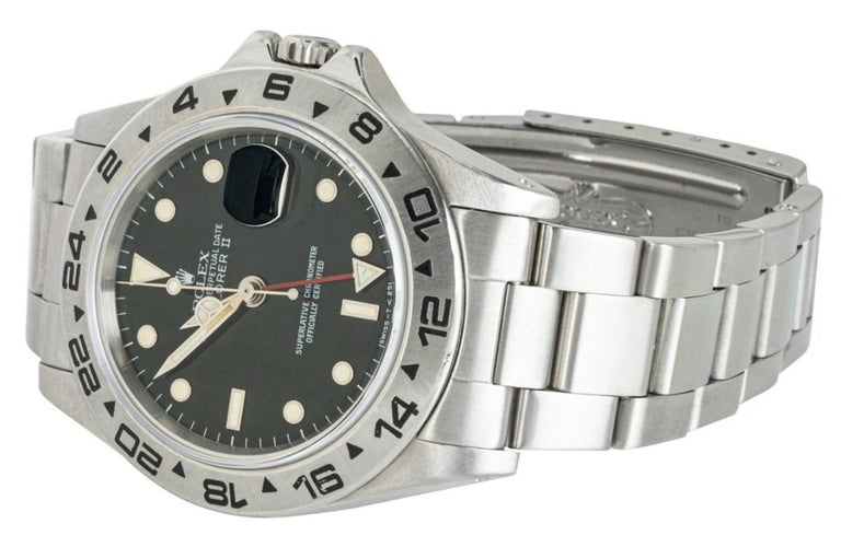 Vintage Rolex Explorer II Spider Rail Dial 16550 For Sale at 1stDibs