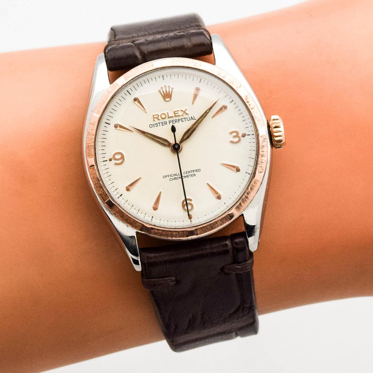Vintage Rolex Oyster Perpetual Ref. 6085 Watch, 1953 For Sale at ...
