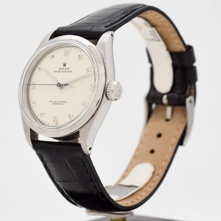 Vintage Rolex Oyster Perpetual Reference 6284 Stainless Steel Watch ...