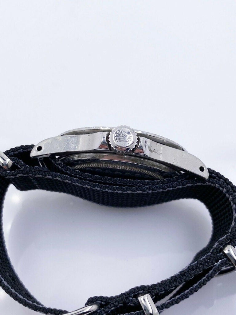 Vintage Rolex Submariner 5513 Black Matte Dial Stainless Steel, 1969 ...