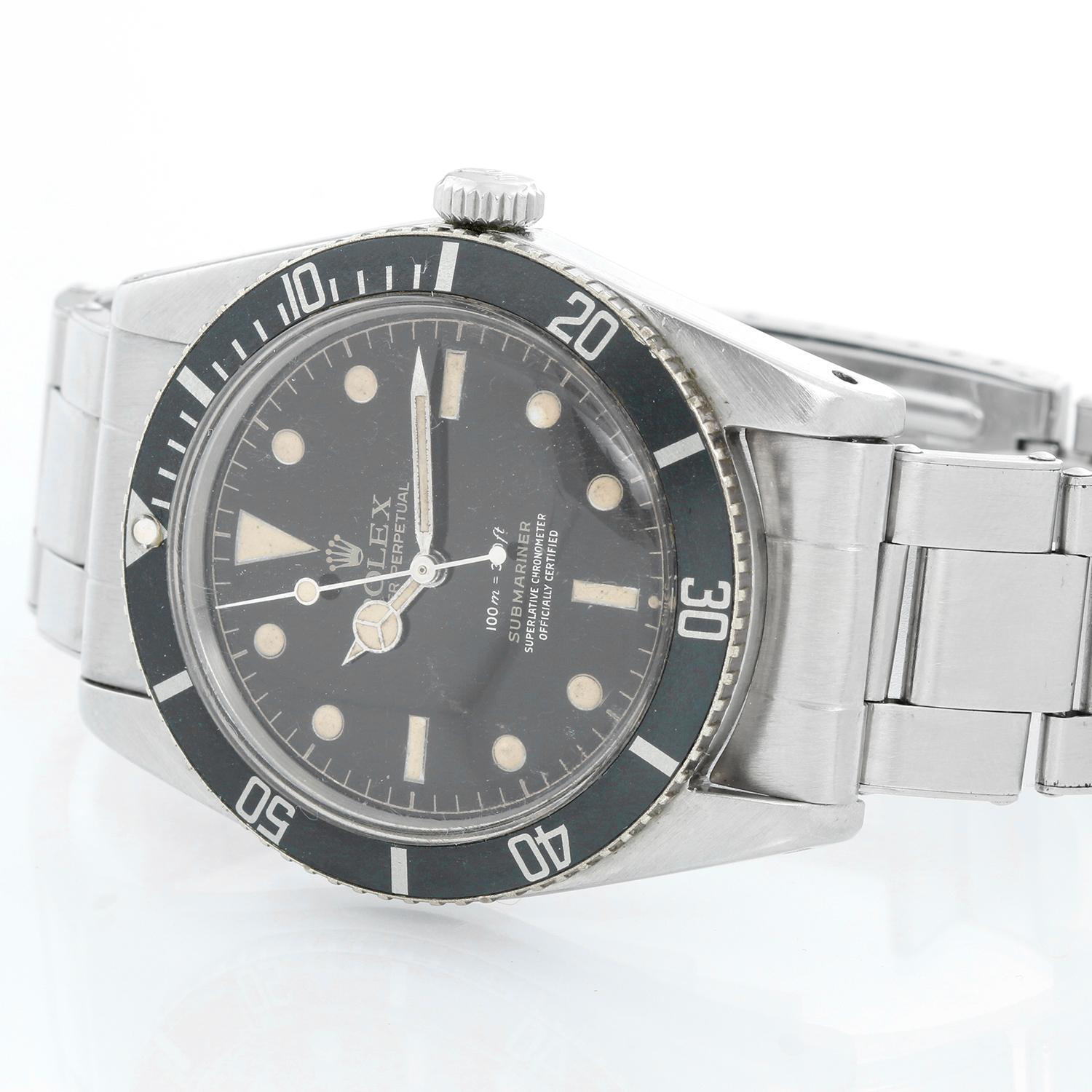 Vintage Rolex Submariner Men's Watch 5508 at 1stDibs | rolex 5508 for ...