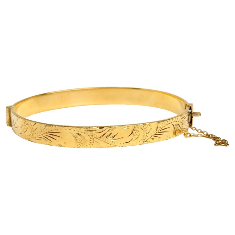 rolled gold bangles