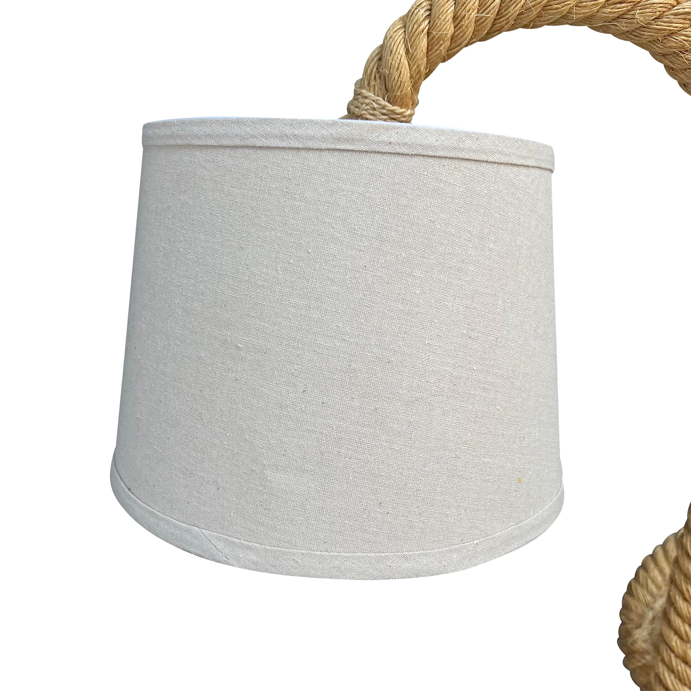 Vintage Rope Lamp For Sale at 1stDibs