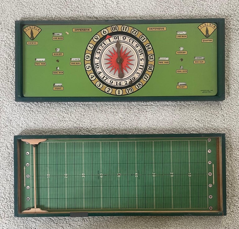Vintage Rotolette Football Board Game For Sale at 1stDibs