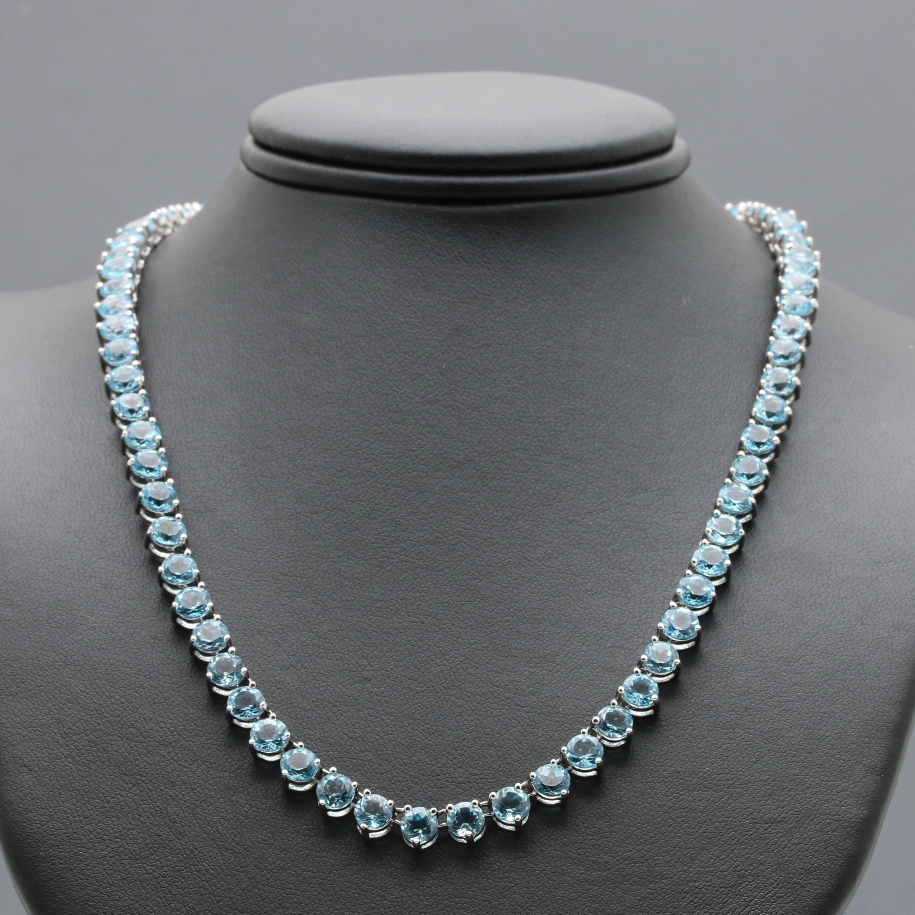 Minimalist Cushion Cut Topaz Pearl Pendant Necklace, Diamond Bridal ...