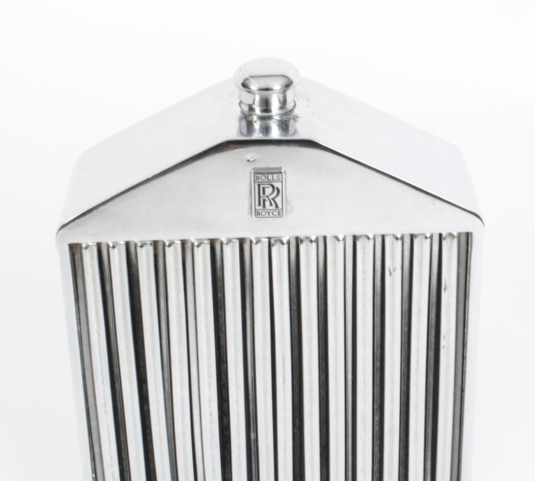 Vintage Ruddspeed Ltd Roll's Royce Radiator Decanter Midcentury For ...