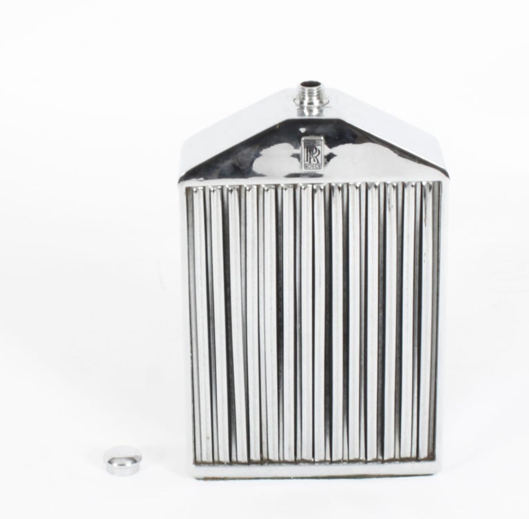 Vintage Ruddspeed Ltd Roll's Royce Radiator Decanter Midcentury For ...
