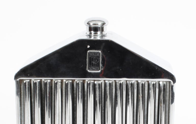 Vintage Ruddspeed Ltd Roll's Royce Radiator Decanter Midcentury For ...