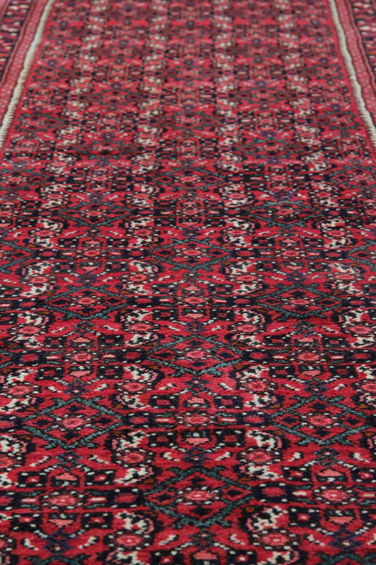 Vintage Rug Handwoven Stair Runner, Oriental Wool Carpet Runner Rug For ...