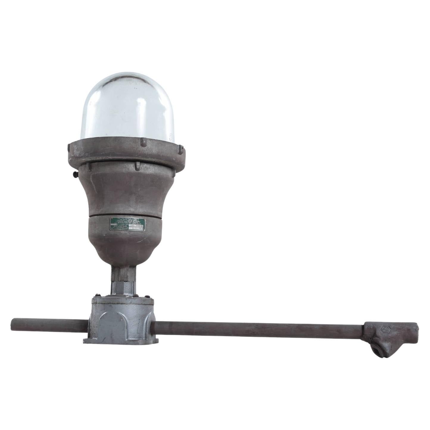 Vintage Russell and Stoll Cast Aluminum Industrial Warehouse Loft ...