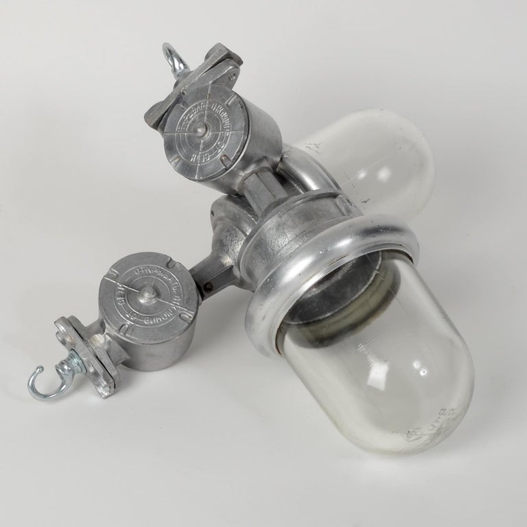 Vintage Russian Industrial Pendant Light For Sale at 1stDibs