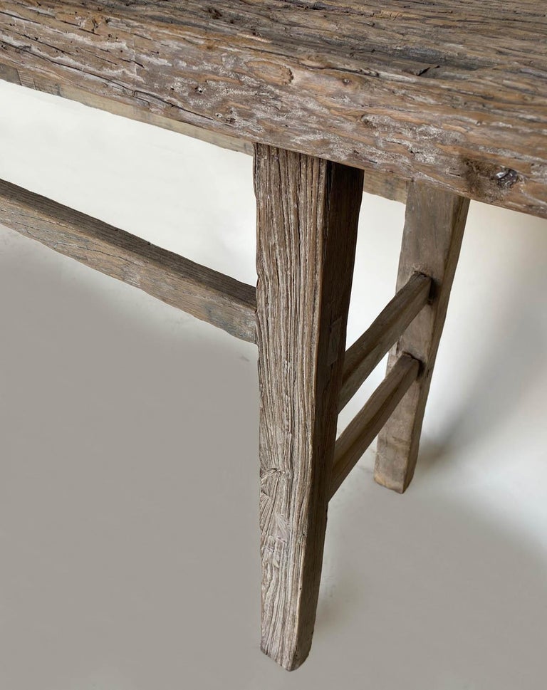 Vintage Rustic Altar Table at 1stDibs