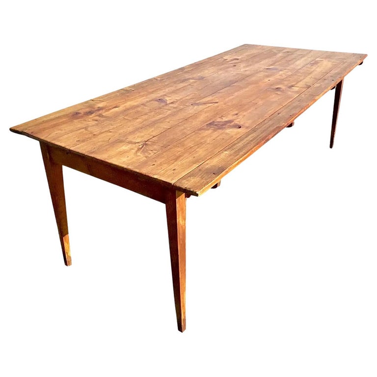 Vintage Rustic Farm Table at 1stDibs
