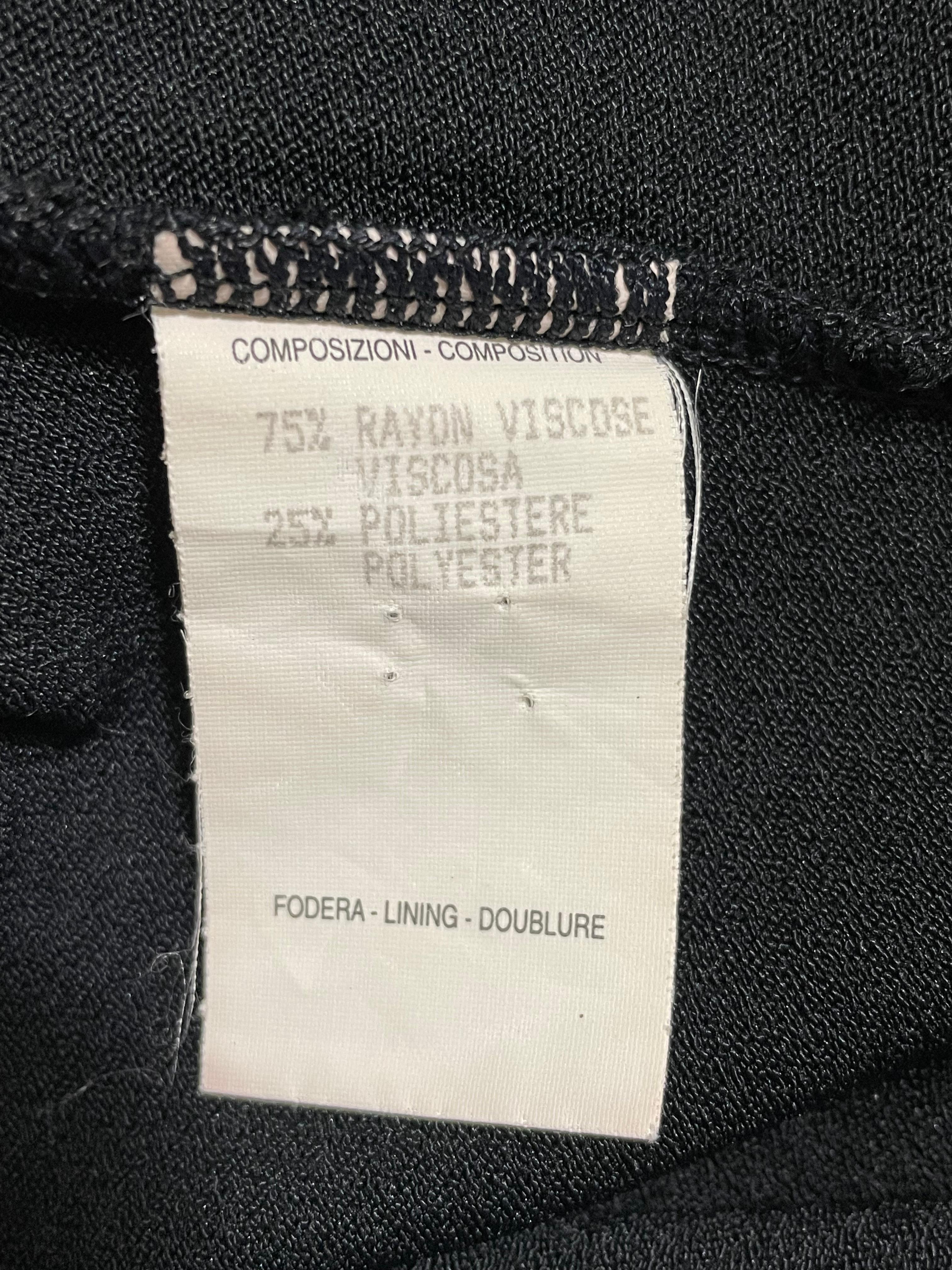 Vintage S/S 1998 Gucci by Tom Ford Runway Black Knit G Straps Top and ...