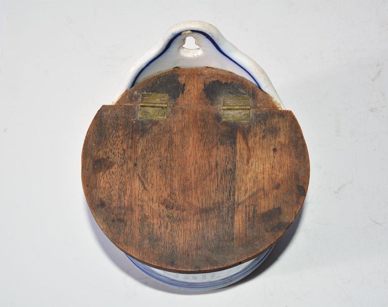 Vintage Salt Canister for Hanging at 1stDibs