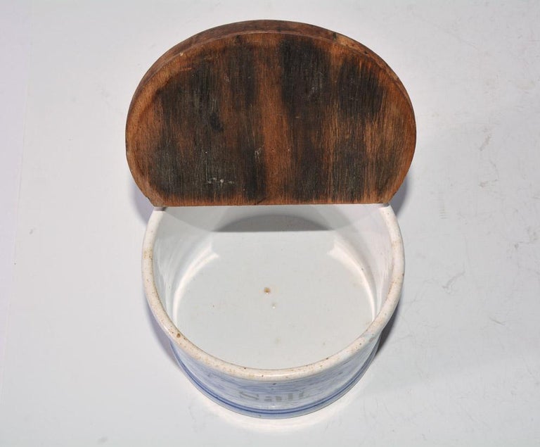 Vintage Salt Canister for Hanging at 1stDibs