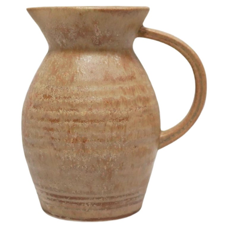 Vintage sandstone pitcher For Sale at 1stDibs
