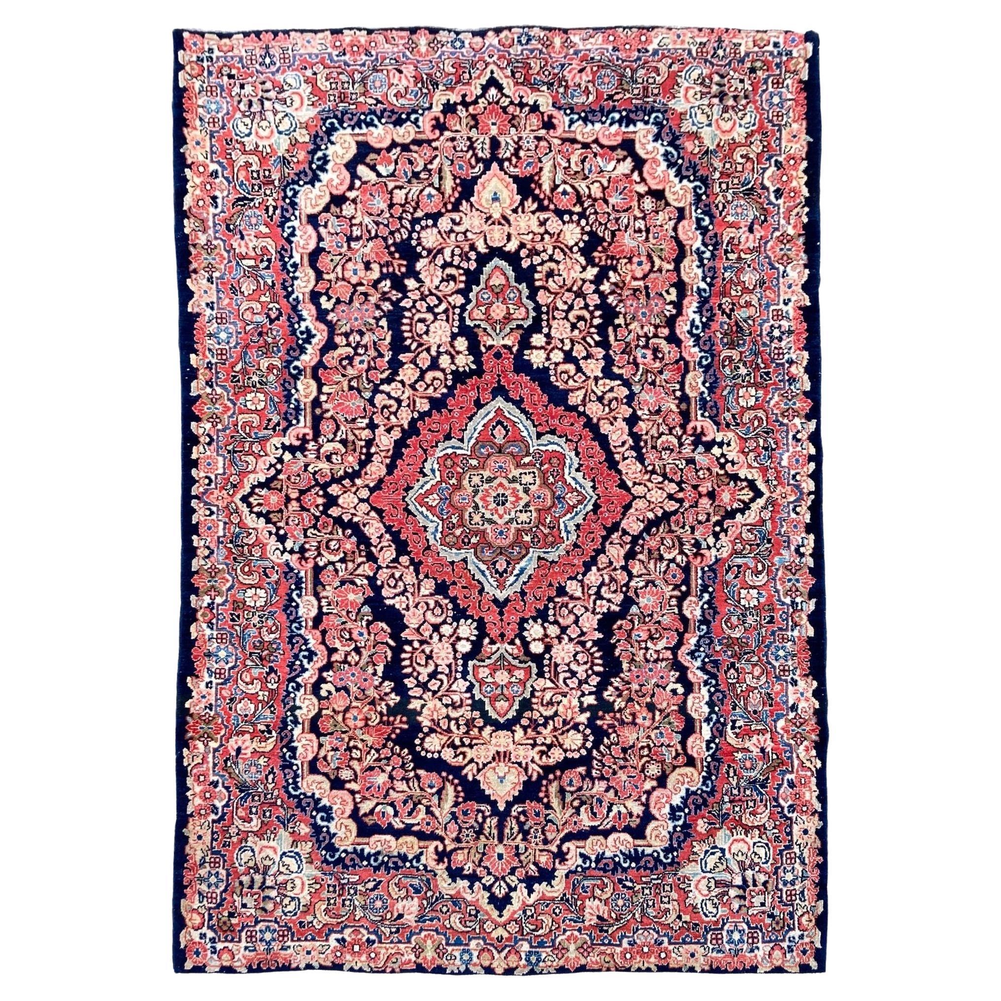 Vintage German Sarouk Rug Runner For Sale at 1stDibs | läufer teppich ...