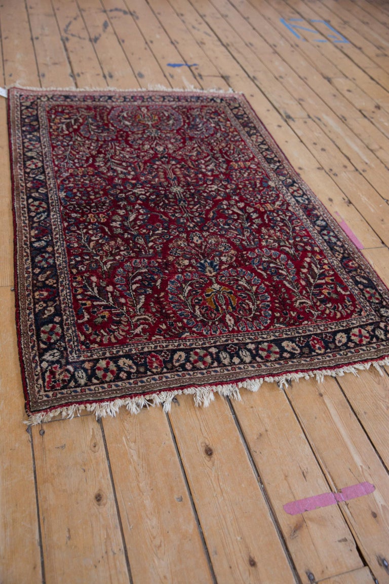 Vintage Sarouk Rug For Sale at 1stDibs