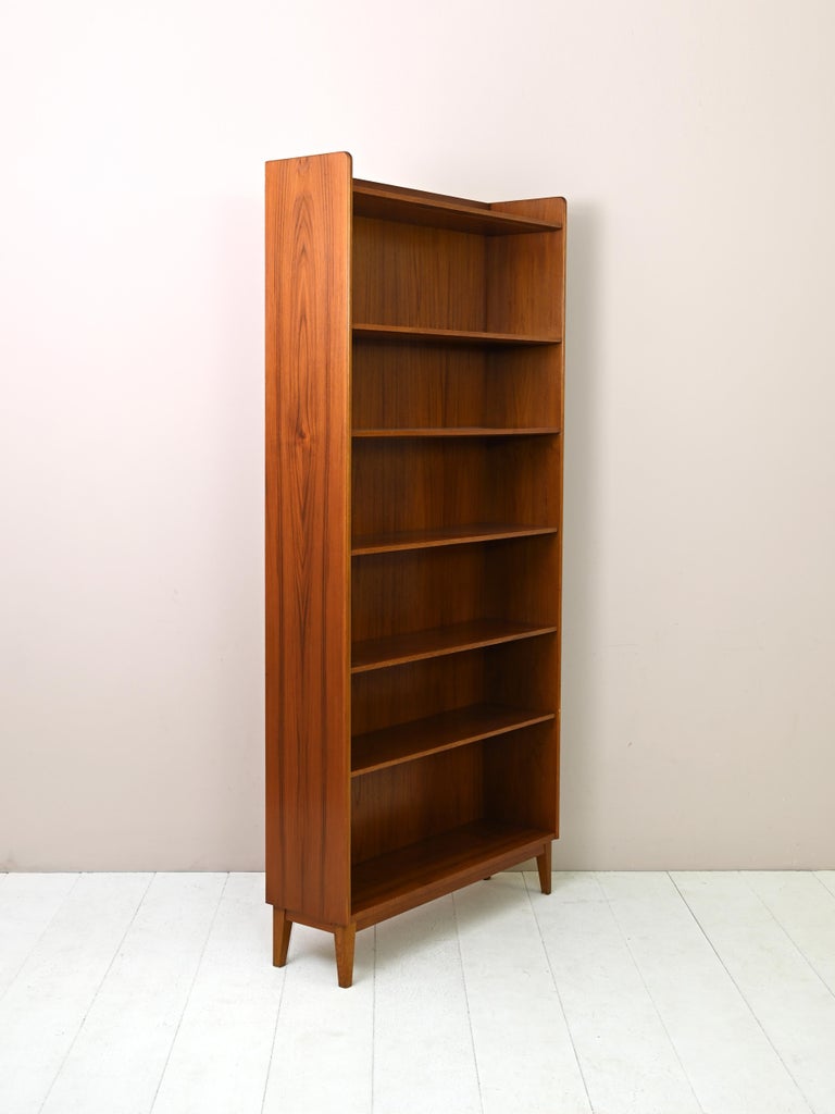 Vintage Scandinavian Bookcase / Three Modules For Sale at 1stDibs