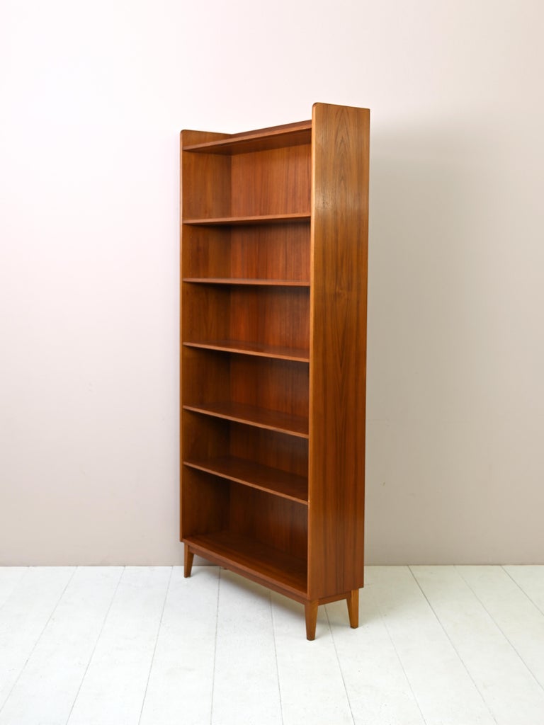 Vintage Scandinavian Bookcase / Three Modules For Sale at 1stDibs