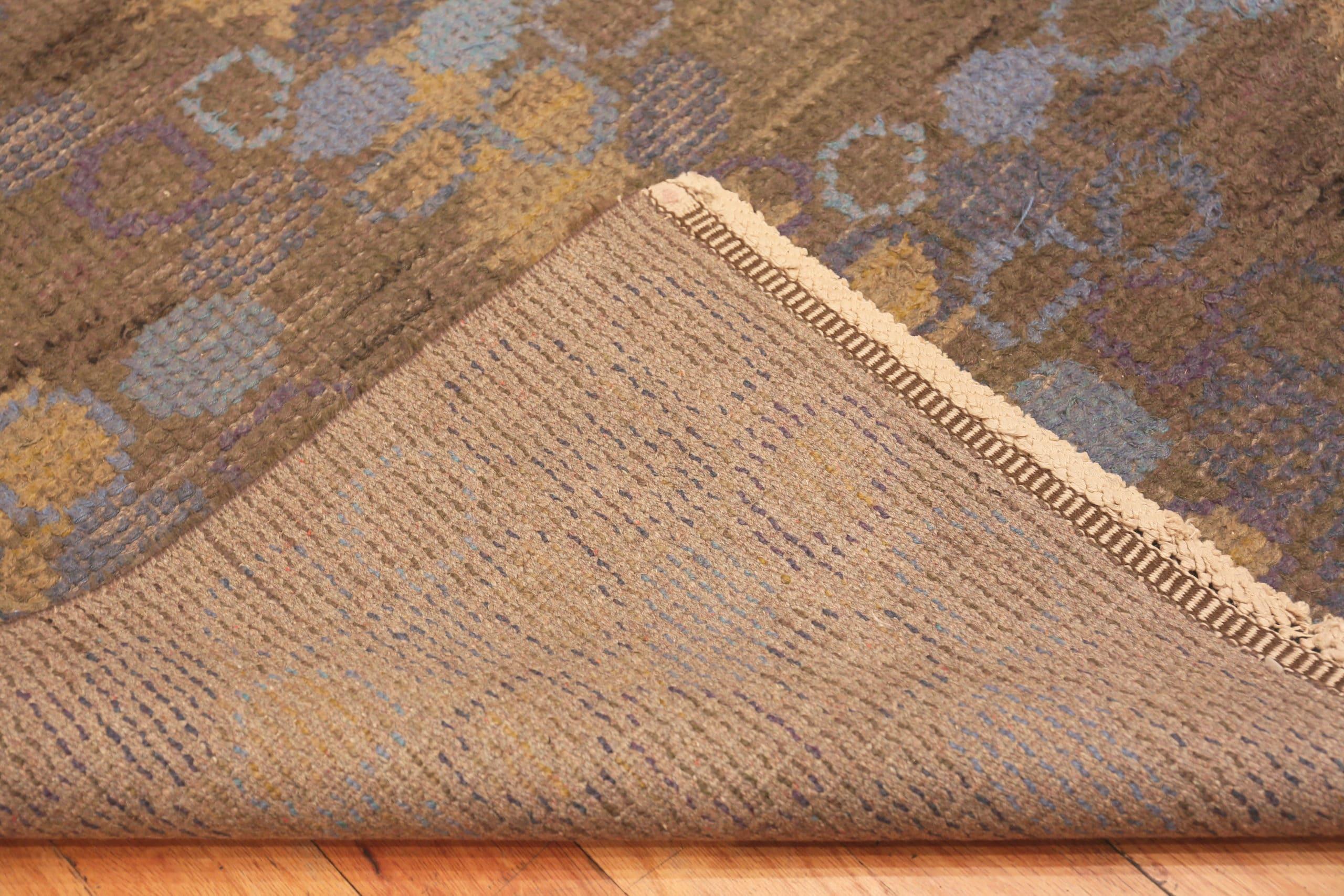 Nazmiyal Vintage Scandinavian Carpet by Marta Maas Fjetterstrom. 4' 2 ...