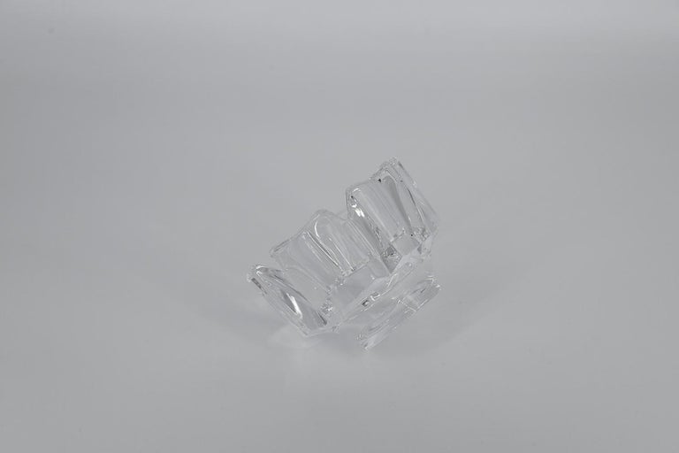 Vintage Scandinavian Swedish Mid-century Modern Clear Crystal Corona ...