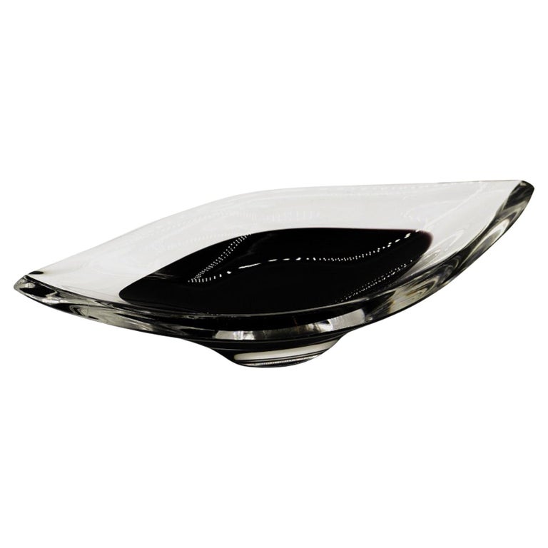 Vintage Scandinavian Glass Tray, by Reijmyre, 1970s at 1stDibs