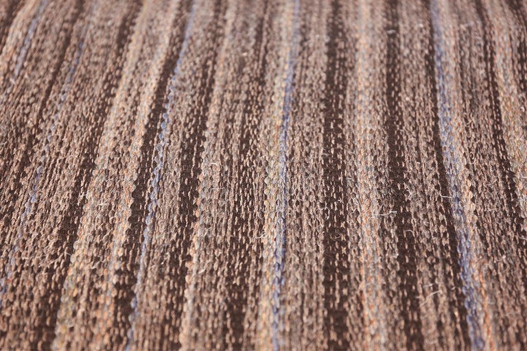 Vintage Scandinavian Kilim Rug by Rakel Callander. Size: 6 ft 4 in x 10 ...