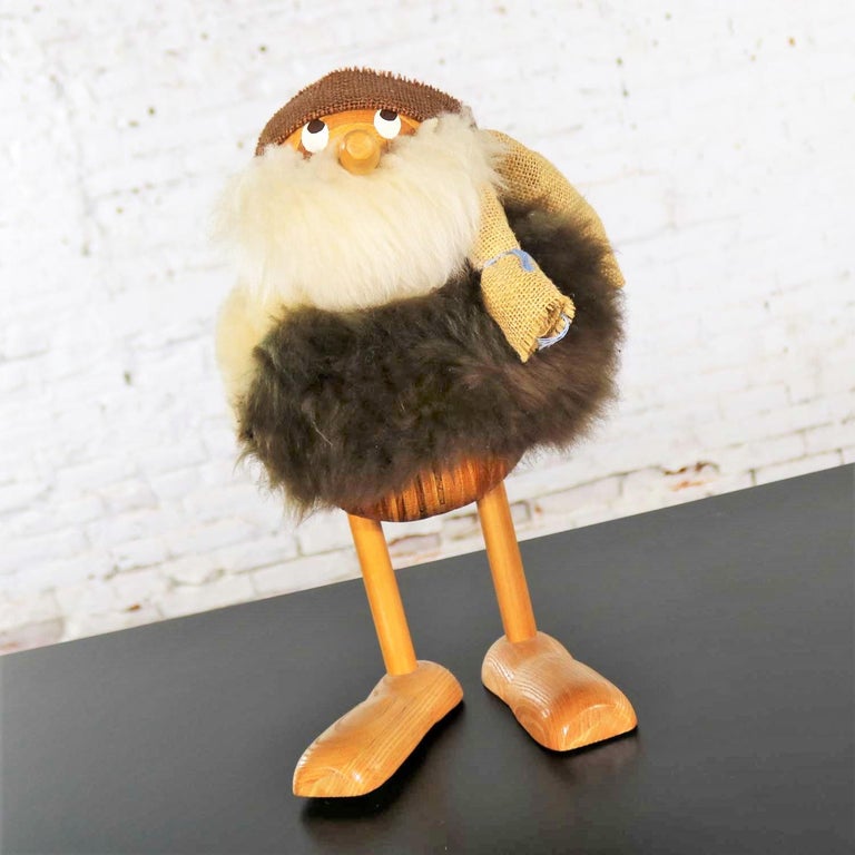 Vintage Scandinavian Large Gonk Troll Tomte Gnome Figure Style of Hans ...