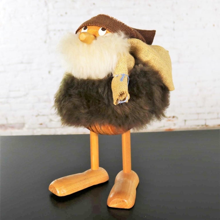 Vintage Scandinavian Large Gonk Troll Tomte Gnome Figure Style of Hans ...